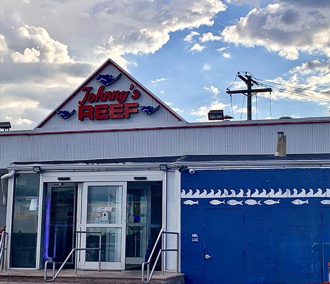 City Island's crown jewel sits ready to serve up lobster dreams with a side of nautical nostalgia.