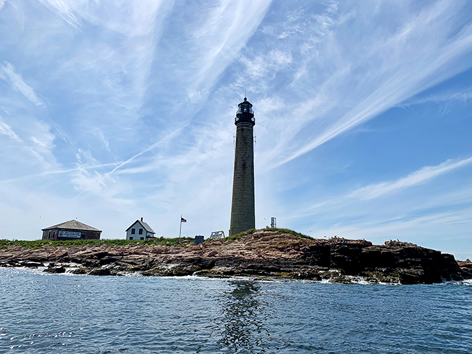 The historic lighthouse stands sentinel over Milbridge's waters, a reminder that Maine's best attractions come without admission fees.