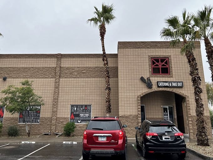 Don't judge BBQ by its cover! Behind this contemporary facade lies smoky magic worth discovering.