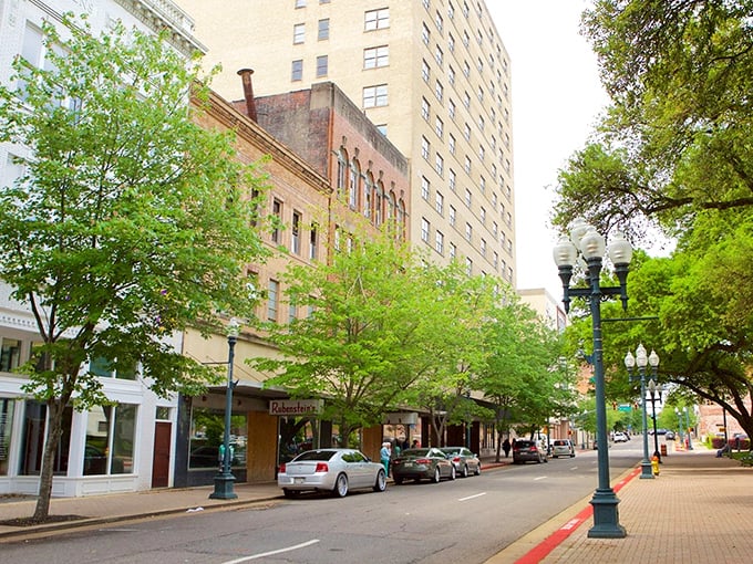 Shreveport's skyline rises unexpectedly from Louisiana's northwest corner. The city delivers big-city vibes with small-town housing costs.