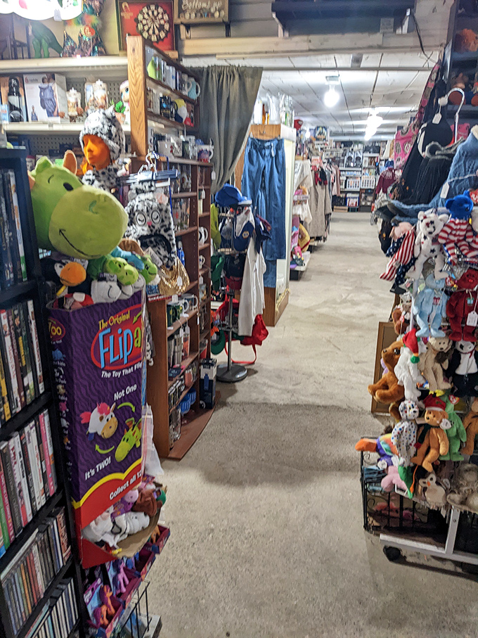 Nostalgia overload! Inside the St. Cloud Flea Market, narrow aisles become memory lanes where forgotten toys and treasures find new homes and fresh stories.