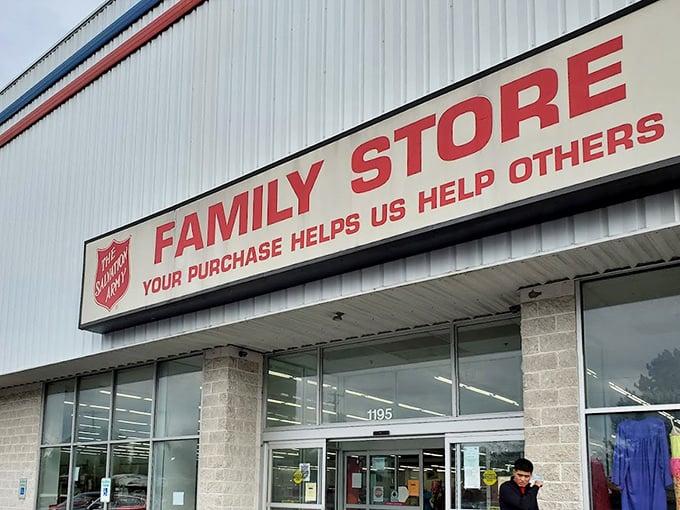 That classic red shield logo has been guiding bargain hunters to quality secondhand goods for generations.
