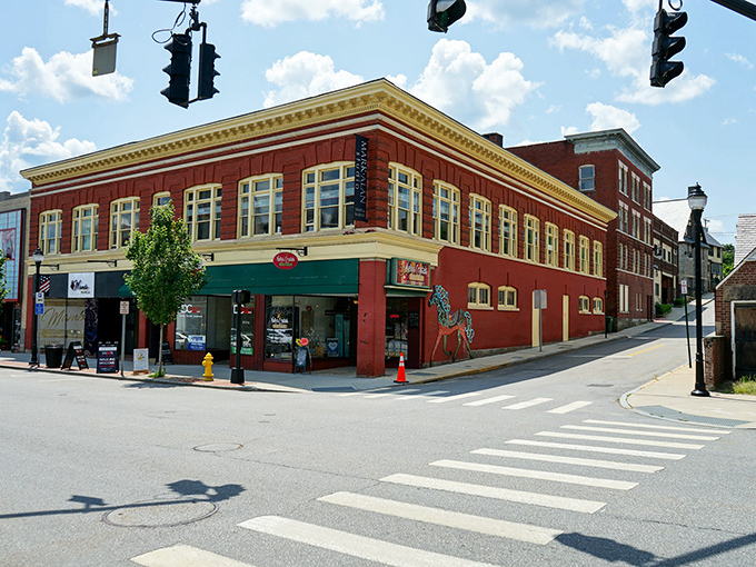 Downtown Torrington's red-brick charm offers a masterclass in small-town architecture that's as functional as it is photogenic.