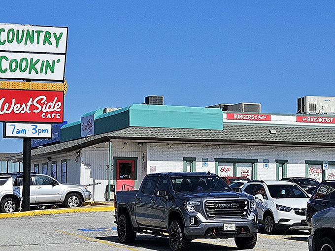 "Country Cookin'" isn't just a sign&mdash;it's a solemn promise that West Side Cafe delivers on with every plate that leaves the kitchen.