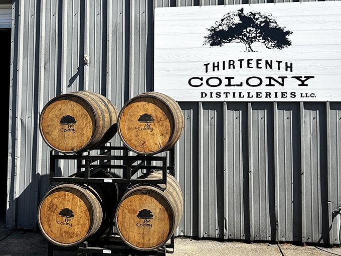 Thirteenth Colony Distillery proves Georgia knows more than peaches&mdash;those barrels hold liquid gold that would make your grandfather both proud and thirsty.