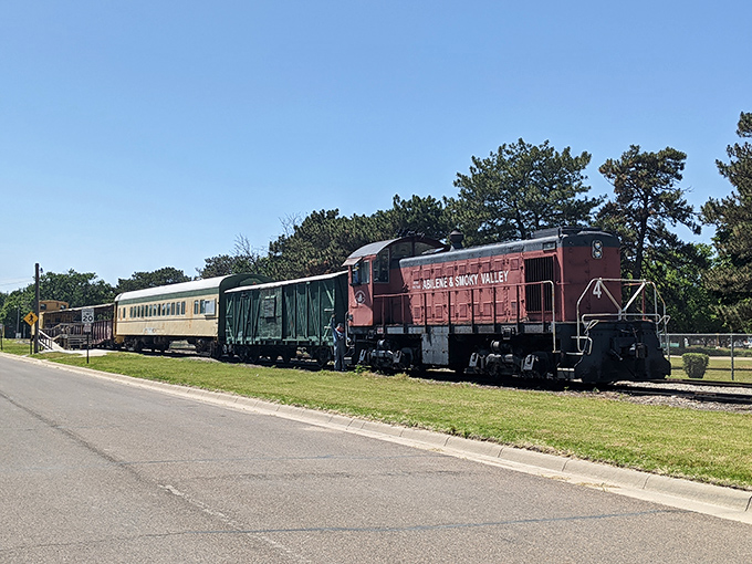 All aboard the time machine! The Abilene & Smoky Valley Railroad doesn't just take you through Kansas—it takes you through decades of American transportation history.