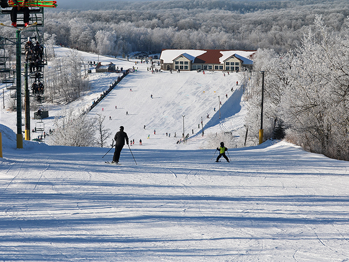 Winter Park's slopes offer just enough vertical challenge to justify that evening hot toddy, without requiring an orthopedic surgeon on speed dial.