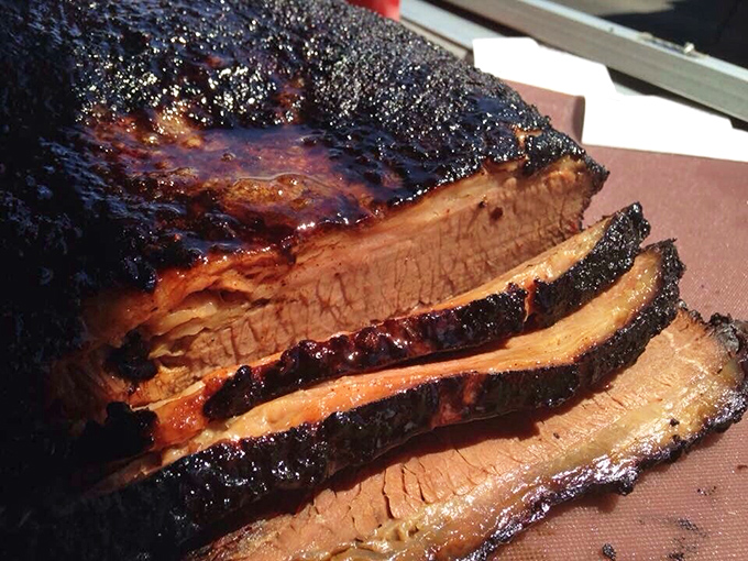 Behold the holy grail of smoked meats&mdash;brisket with that perfect pink smoke ring and bark so flavorful it should be illegal in several states.