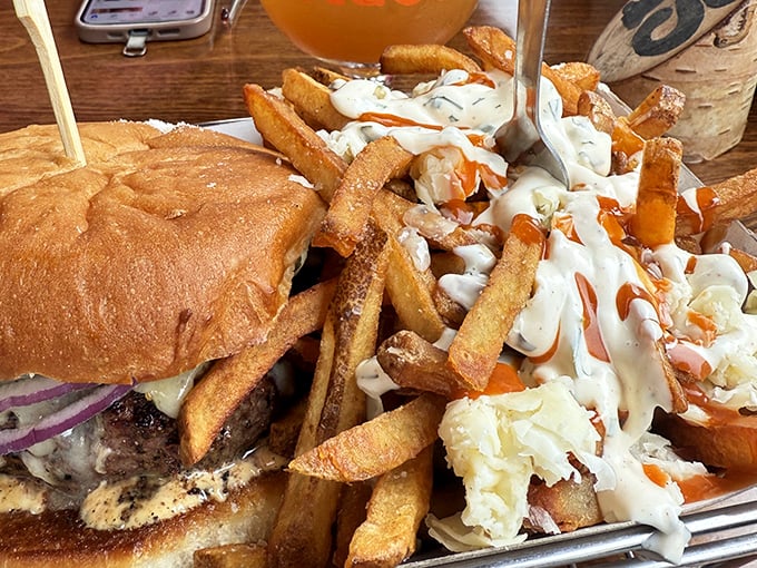 These aren't just fries&mdash;they're a buffalo ranch revelation. Hand-cut potatoes transformed into vehicles for creamy, tangy perfection.