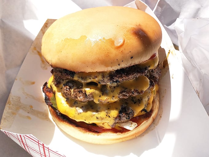 Behold the cheeseburger that's converting skeptics into believers, one perfect, gooey bite at a time across Des Moines.