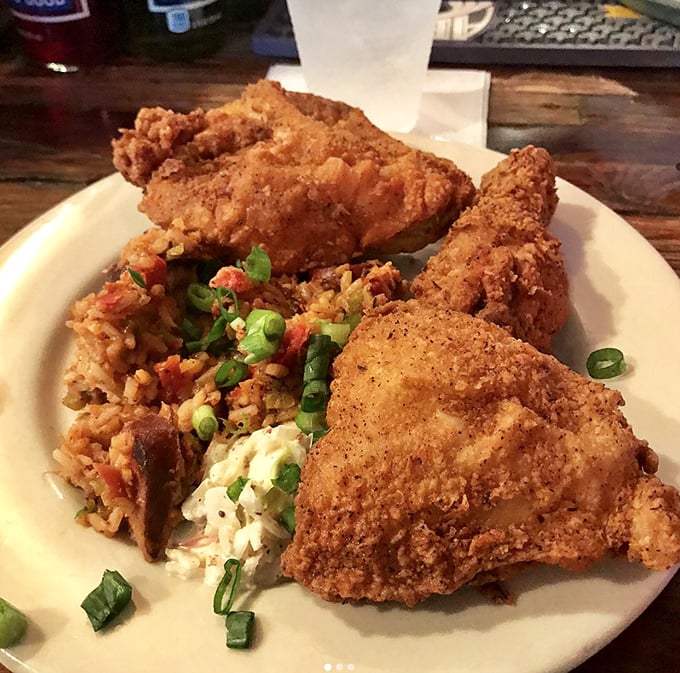 Crispy on the outside, juicy on the inside&mdash;this fried chicken makes Colonel Sanders look like he's still in basic training.