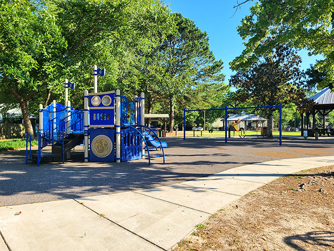 Childhood still exists at Fairhope's community parks, where screen time is replaced by sunshine and the only notifications are calls to dinner.