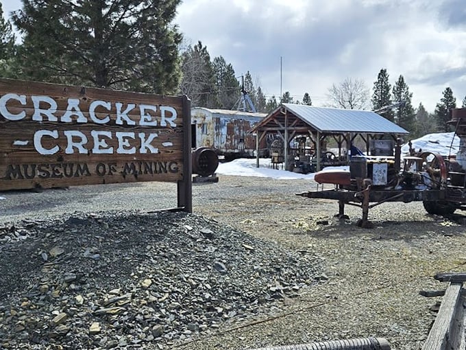 Cracker Creek Museum of Mining showcases the tools and technologies that helped prospectors separate fool's gold from the real deal—without the backbreaking labor.