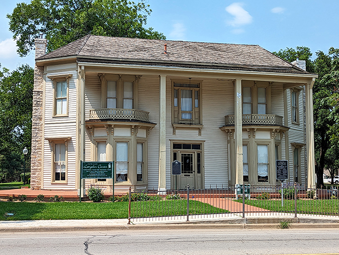 The Dora Lee Langdon Center stands as a pristine example of Victorian architecture—and possibly the inspiration for every haunted house in children's literature.
