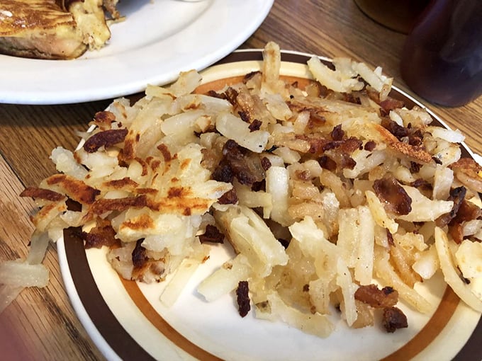 These aren't your average hash browns &ndash; they're golden-brown potato perfection with crispy edges that make every bite a textural adventure worth savoring.