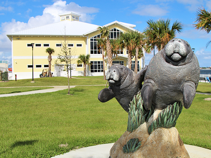 Where manatees hang out and humans learn why these gentle giants deserve our protection and admiration.