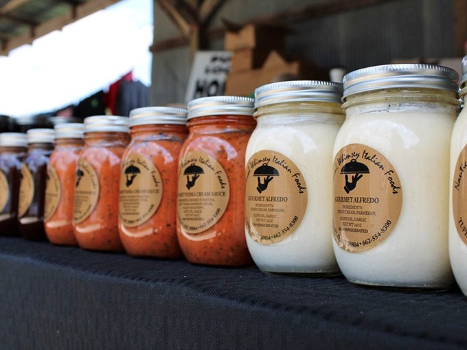 Mason jar magic! These homemade sauces line up like edible paint swatches, promising to transform Tuesday night dinners into weekend celebrations.