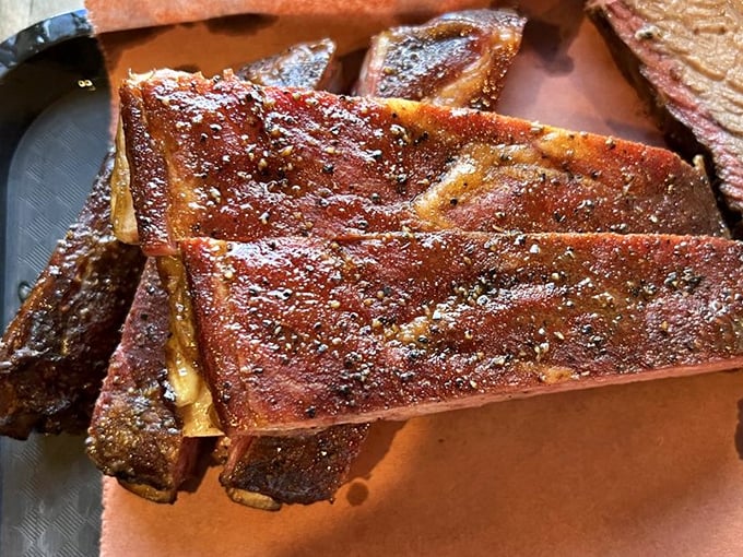 These ribs don't just fall off the bone&mdash;they practically leap into your mouth with a perfect bark that's the BBQ equivalent of a Prada suit.