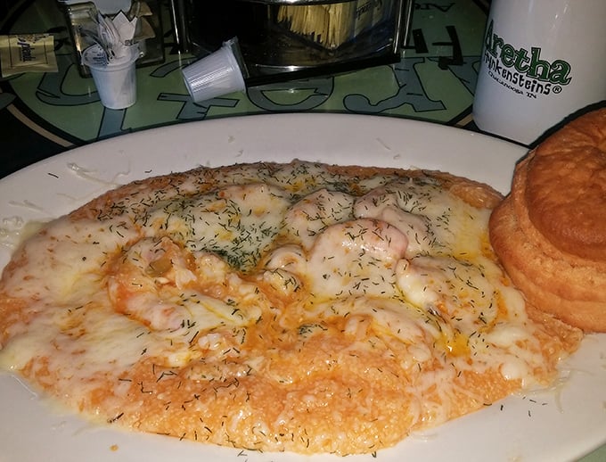 Behold the shrimp and grits that launched a thousand road trips across Tennessee's highways.