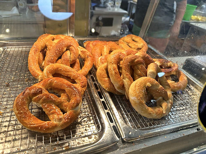 Fresh from the oven, these beauties are still glistening with that perfect golden sheen that makes resistance futile.