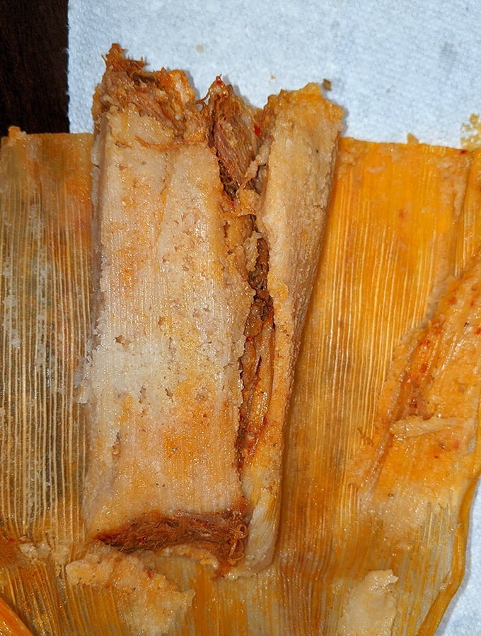 Unwrapping these tamales feels like opening a birthday present, except the gift is pure masa perfection.