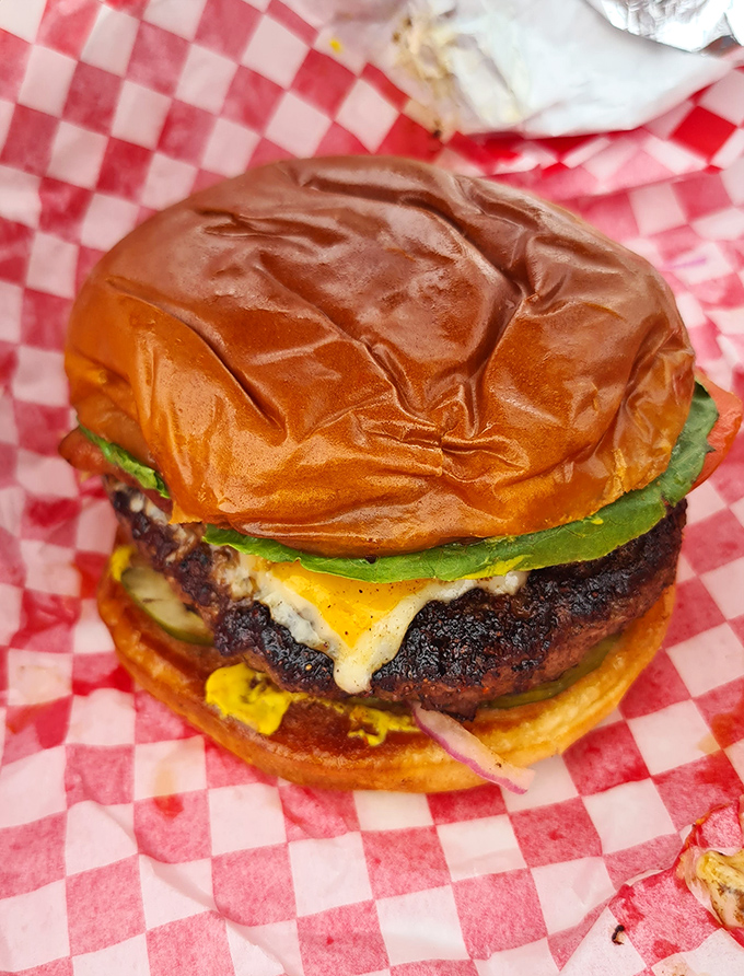 Burger nirvana achieved! That perfect char, the melty cheese cascade, and a brioche bun that deserves its own fan club.