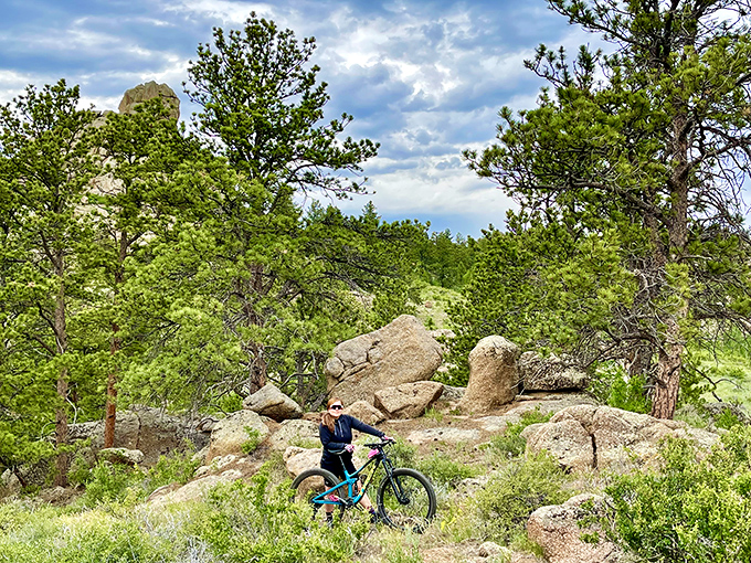 Trail therapy in session. Where mountain bikes and million-year-old granite formations create the ultimate outdoor playground for grown-ups who still know how to play.