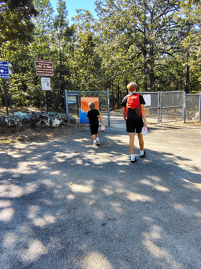 Family adventures begin at the trailhead. Emerald Park welcomes explorers of all sizes to discover its natural treasures.