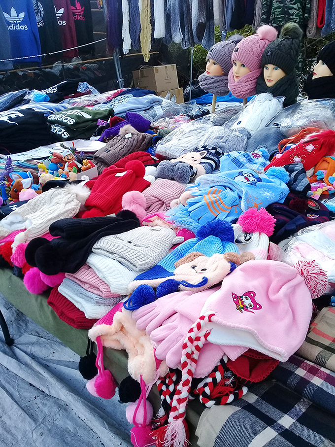 Winter warmth in every color imaginable. These knit beanies and scarves could outfit every character in a Wes Anderson winter scene.