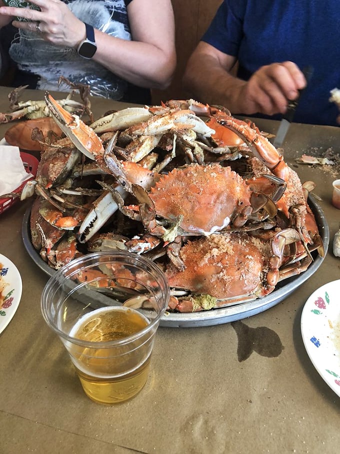 The menu reads like a love letter to the Delaware Bay&mdash;simple descriptions that let the seafood speak for itself without fancy culinary jargon.