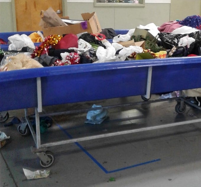 Organized chaos at its finest. What looks like random piles to the uninitiated is actually a carefully curated landscape of possibility.