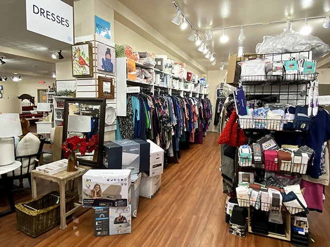 The dress section: where "I have nothing to wear" meets "I could wear something different every day for a month."