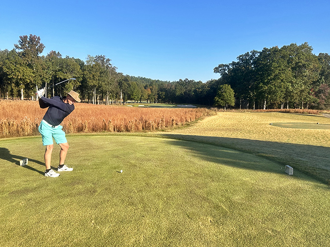 Teeing off here feels less like competition and more like therapy, assuming your therapist prescribed fresh air and stunning scenery.