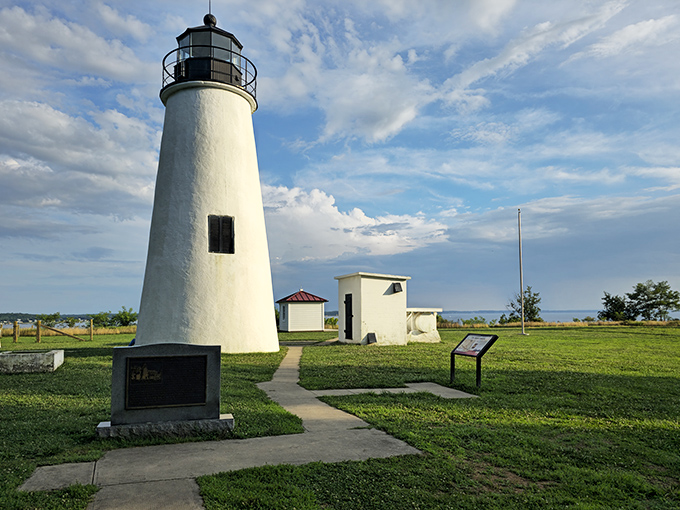 Turkey Point Lighthouse stands like a stalwart sentinel. For nearly two centuries, this 35-foot beacon has guided mariners through Chesapeake's sometimes temperamental waters.