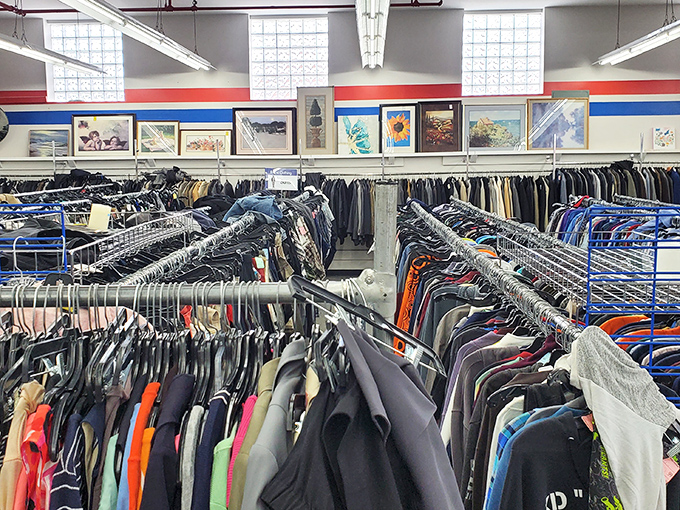 The men's section goes on forever &ndash; finally, a place where guys can actually find clothes without breaking the bank.