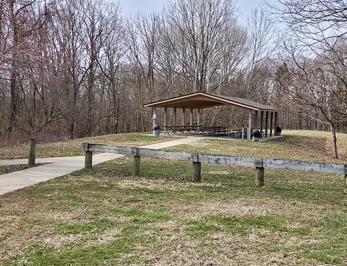 Picnic pavilions: where sandwiches taste better, conversations flow easier, and somehow time slows down just enough to savor both.