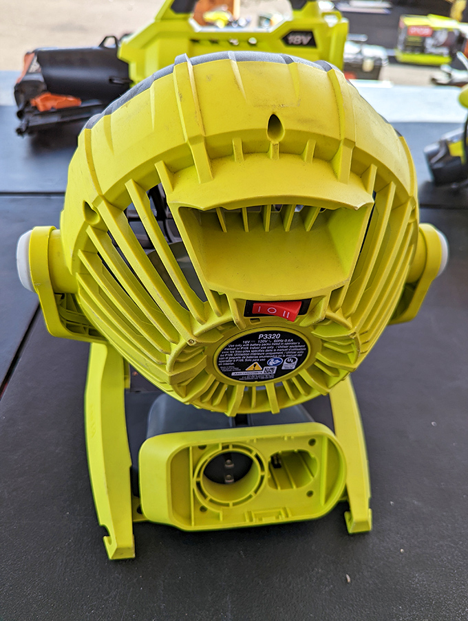 "I'm a fan of this fan!" This bright yellow portable cooling device might be the smartest $35 you'll spend in the Arizona heat.