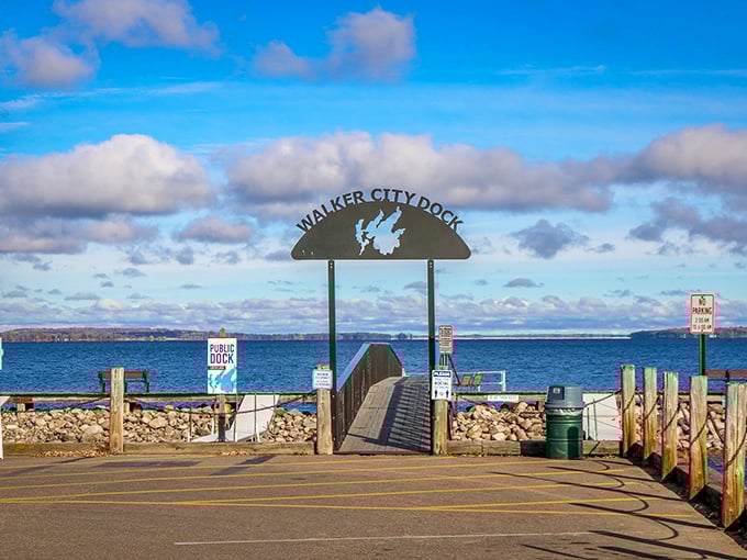 The Walker City Dock welcomes you like an old friend with a firm handshake. Step through this portal and leave your worries on the mainland.