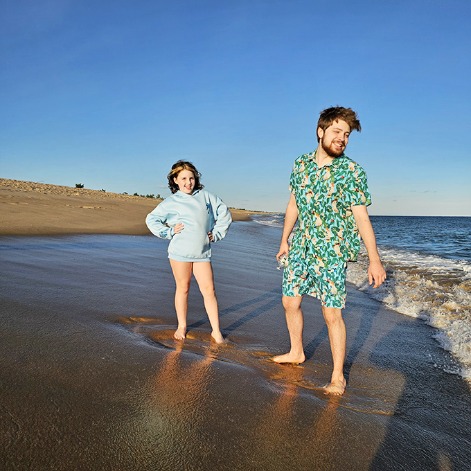 Beach days are memory factories. Nothing beats the simple joy of feeling sand between your toes and salt water on your skin.