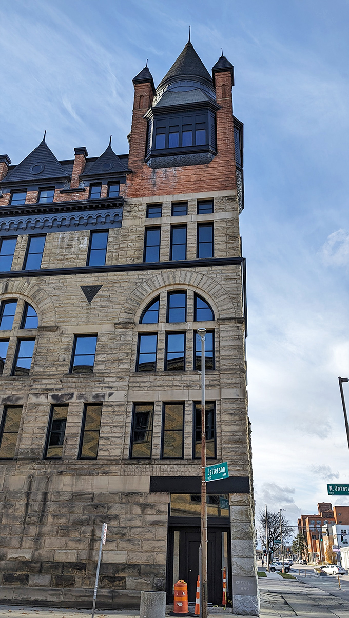 From this angle, the castle looks ready to defend Toledo against invading armies or aggressive pigeons, whichever comes first.