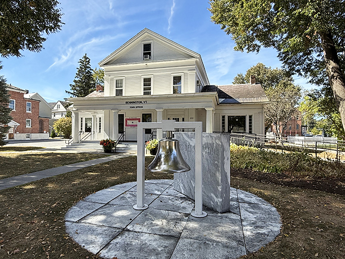 Bennington's historic buildings stand shoulder to shoulder like old friends, telling stories of Vermont's past while embracing its present.