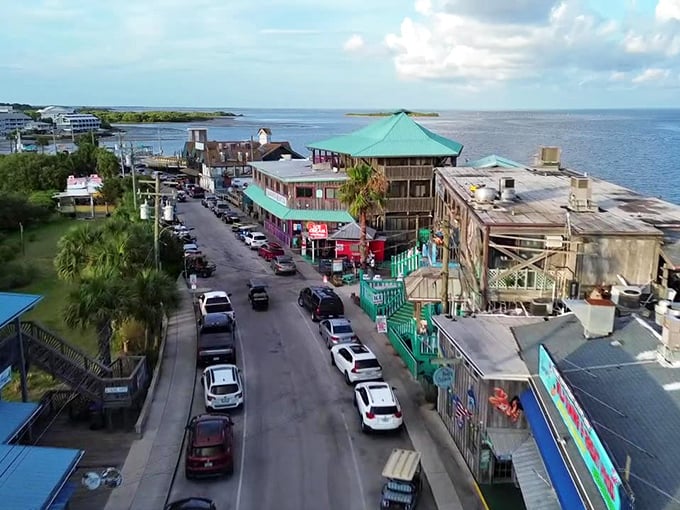 Cedar Key's colorful waterfront feels like stepping into a postcard that decided to come alive.