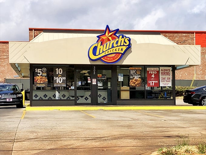 Church's brings Texas-sized flavor to the Palmetto State with that signature crispy coating we all crave.