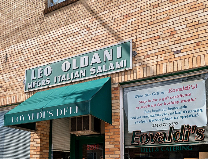 Eovaldi's brick building and green awning aren't trying to impress you&mdash;they're too busy preparing Italian sandwiches that will.