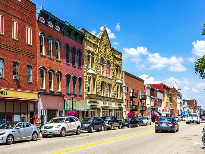 The stately architecture of Gallipolis whispers tales of riverboat days and frontier spirit. History lives in these walls!