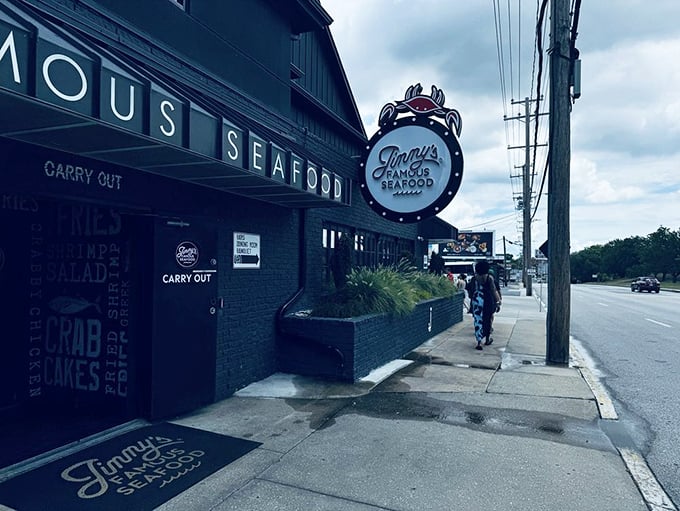 Jimmy's doesn't just claim to be famous - one bite of their crab cakes proves they've earned it.