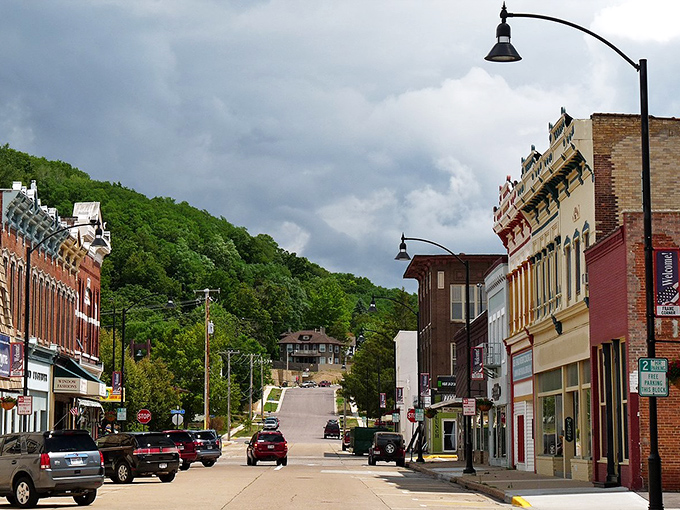 Richland Center's quaint main street isn't just picturesque&mdash;it's a haven where Social Security dollars stretch further than your morning yoga routine.