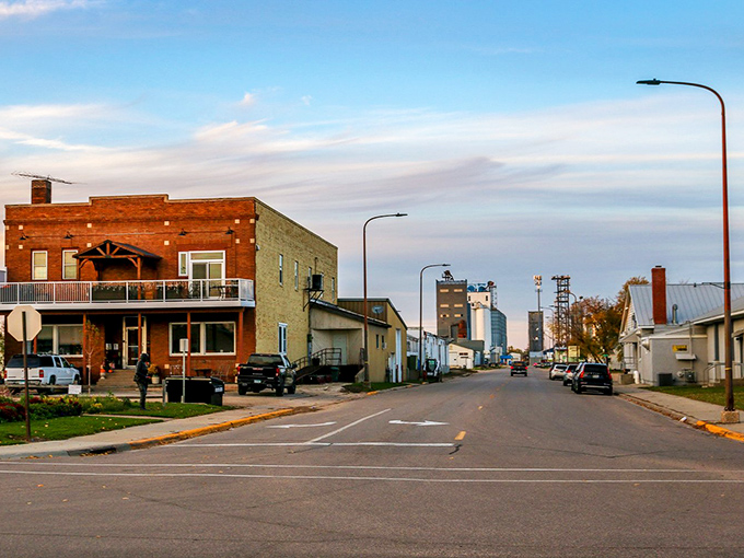 Thief River Falls' historic downtown maintains its vintage character. A place where rushing seems entirely optional.