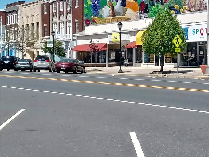 Vineland's welcoming Main Street features locally-owned businesses where neighbors become friends over time.