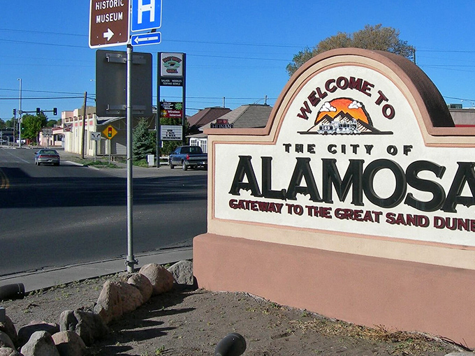 Alamosa welcomes visitors as the "Gateway to the Great Sand Dunes," offering affordable Colorado living with spectacular natural attractions nearby.